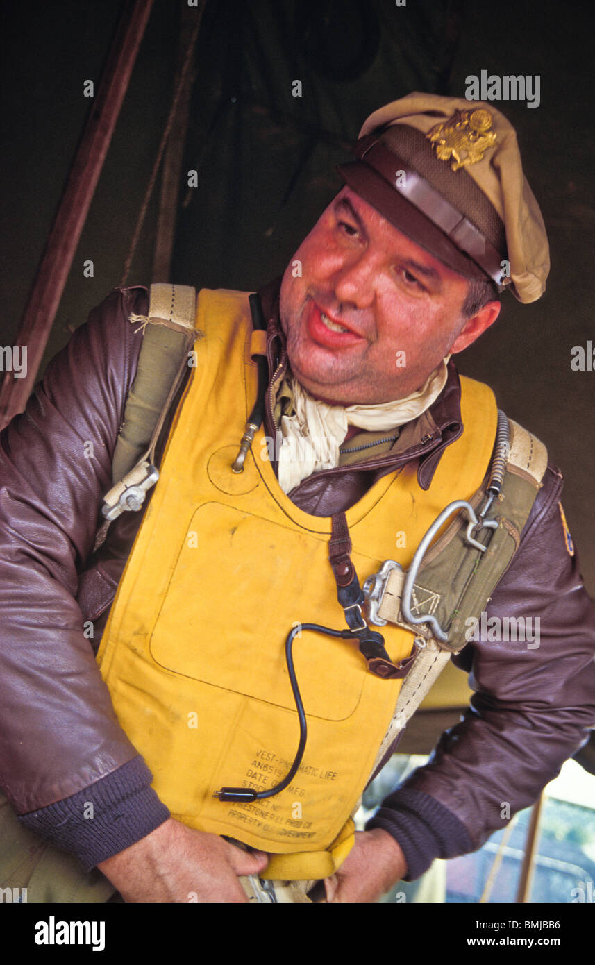 Reenactor pilot hi-res stock photography and images - Alamy