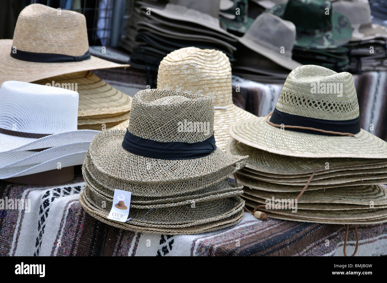 Cowboy hats, Texas, USA Stock Photo - Alamy