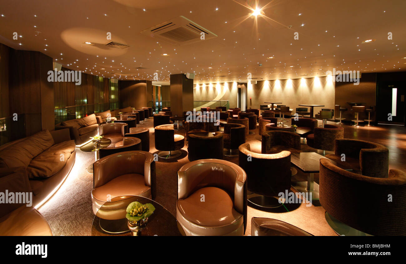 Nuvo bar in Brindleyplace, Birmingham, West Midlands, England, UK Stock ...