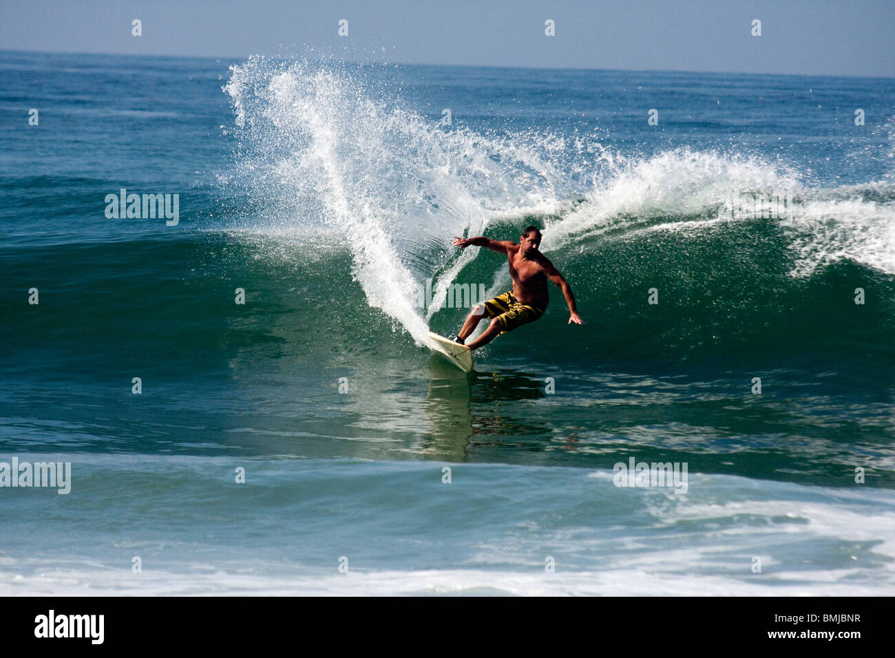 Surfing Mexico Pacific Ocean Stock Photo - Alamy