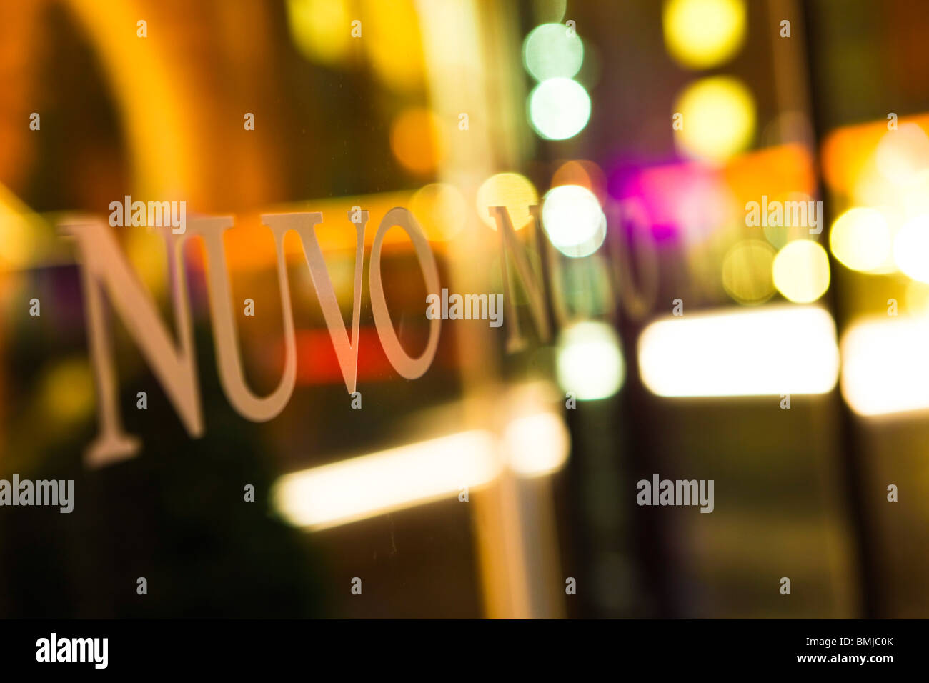 Nuvo bar in Brindleyplace, Birmingham, West Midlands, England, UK Stock ...