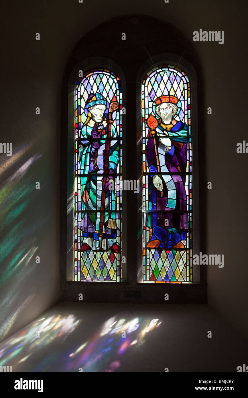 Stained glass window depicting st hi-res stock photography and images ...