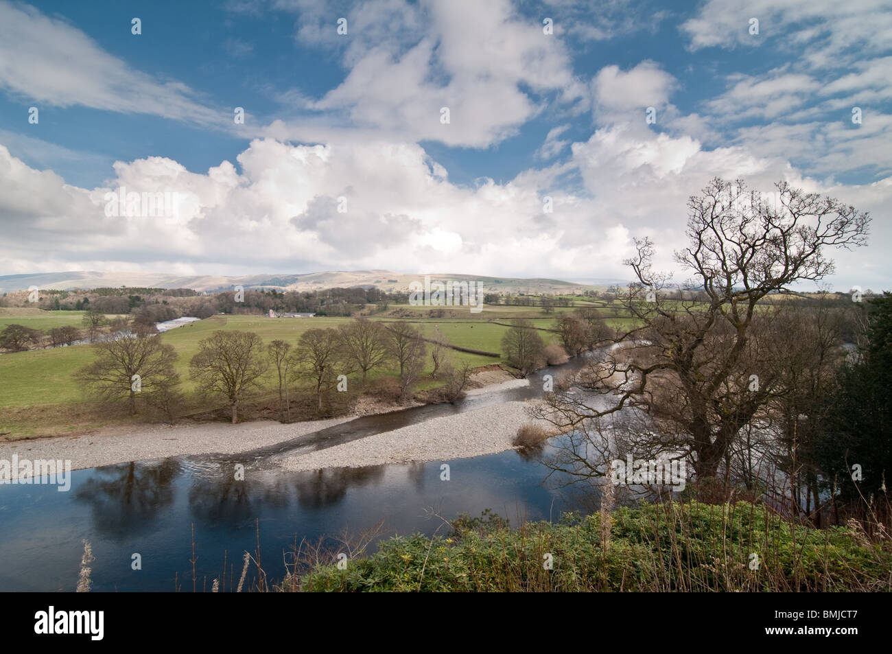 Ruskin's view kirkby lonsdale hi-res stock photography and images - Alamy