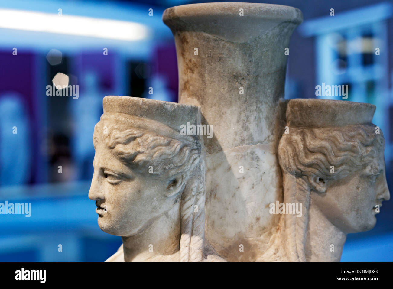 Statue of Hecate, Rijksmuseum van Oudheden, Leiden, Netherlands Stock ...