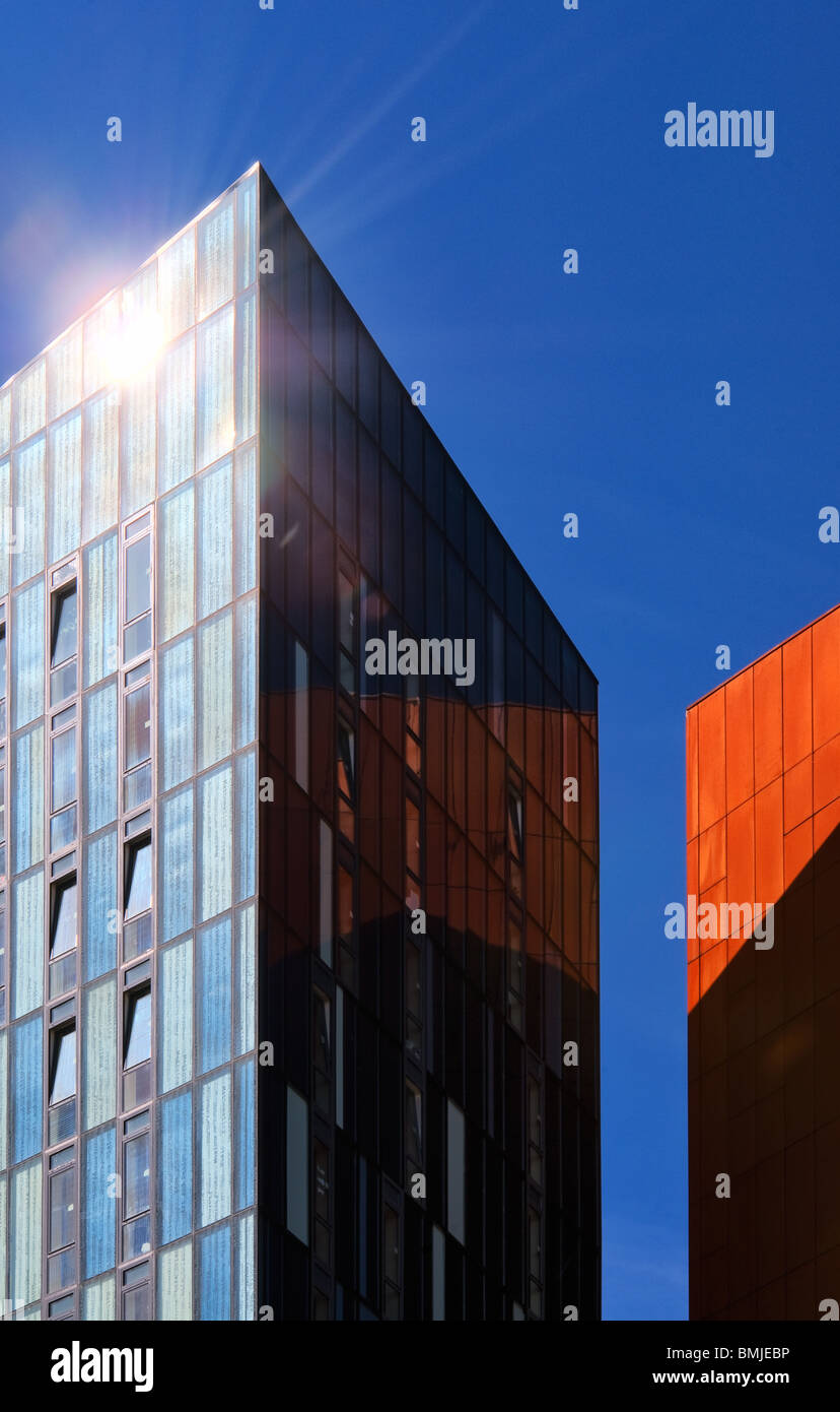 The Parkway Gate student accomodation buildings designed by Ian Simpson ...