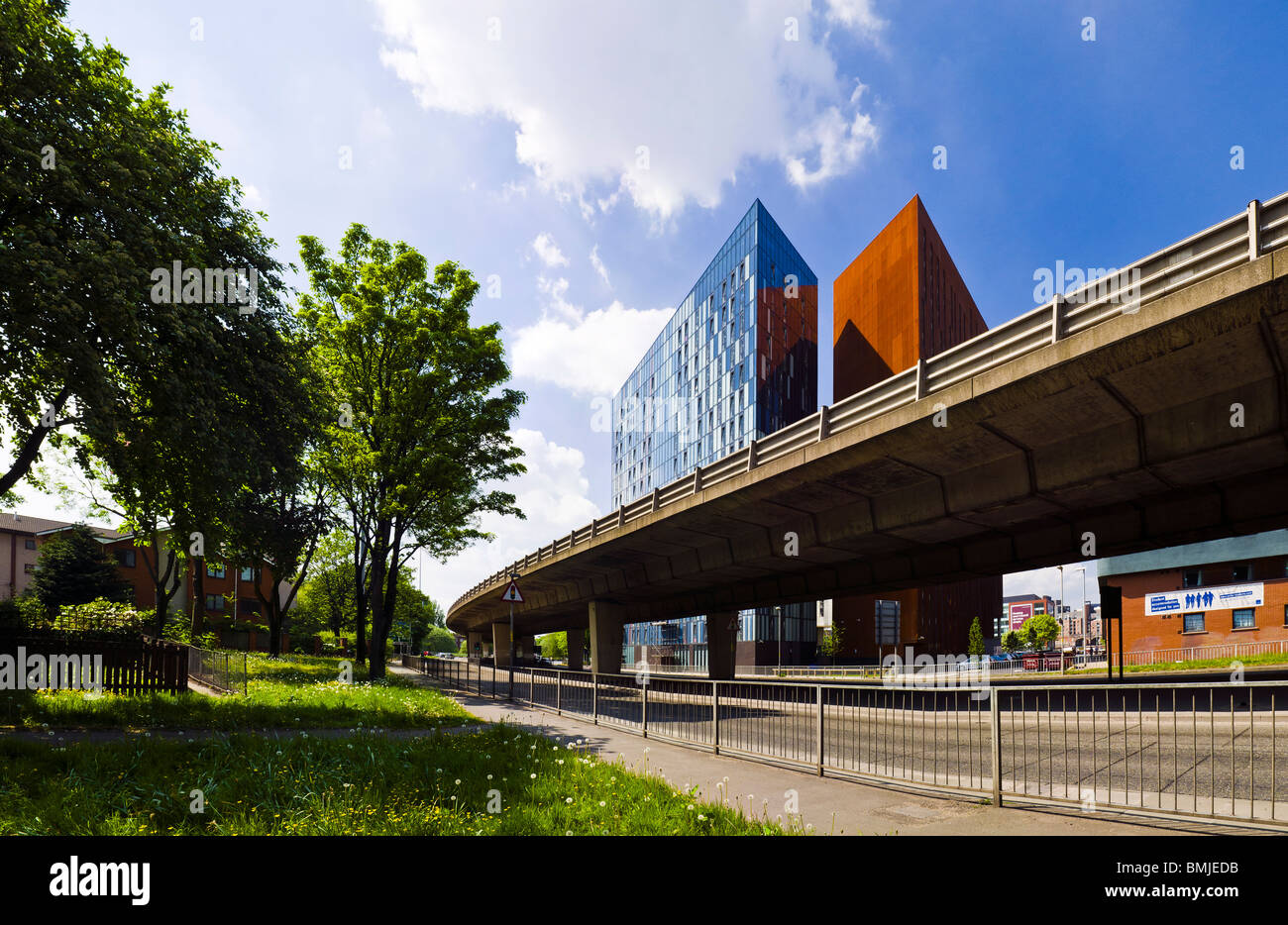 The Parkway Gate student accomodation buildings designed by Ian Simpson ...