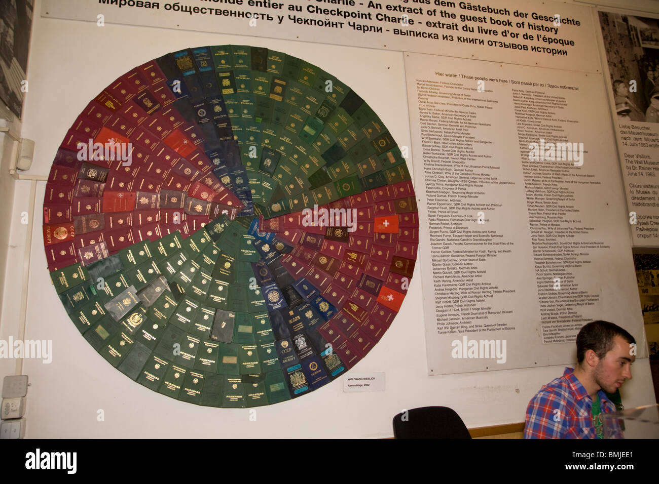 Checkpoint charlie museum in Berlin, Germany Stock Photo - Alamy