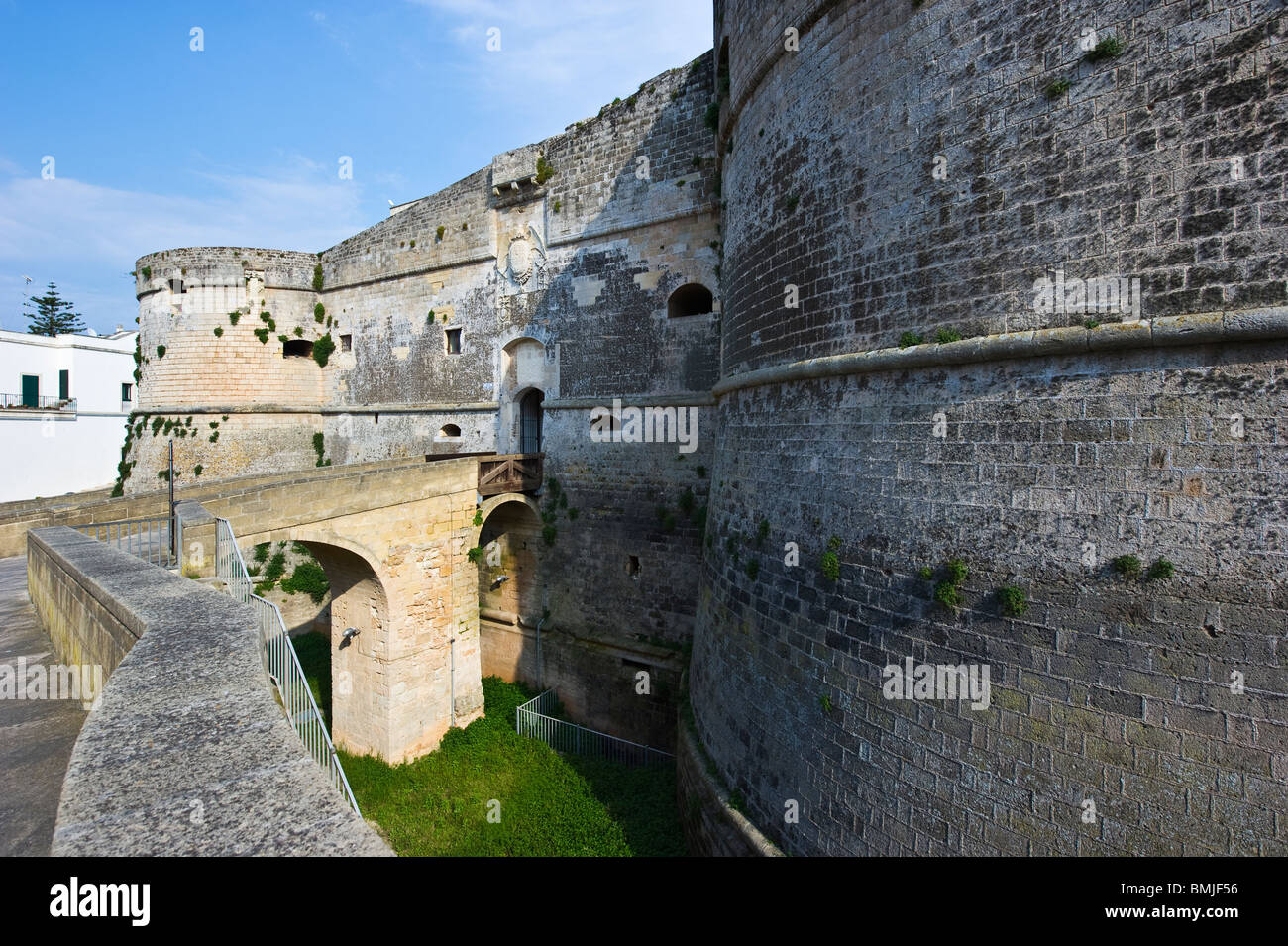 Apulia,Salento, Otranto, the Aragonese castle Stock Photo - Alamy