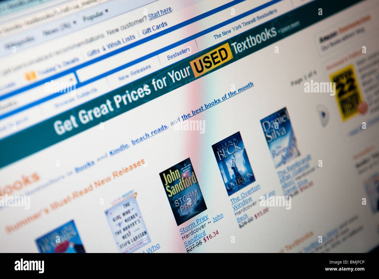 Screen shot amazon hi-res stock photography and images - Alamy