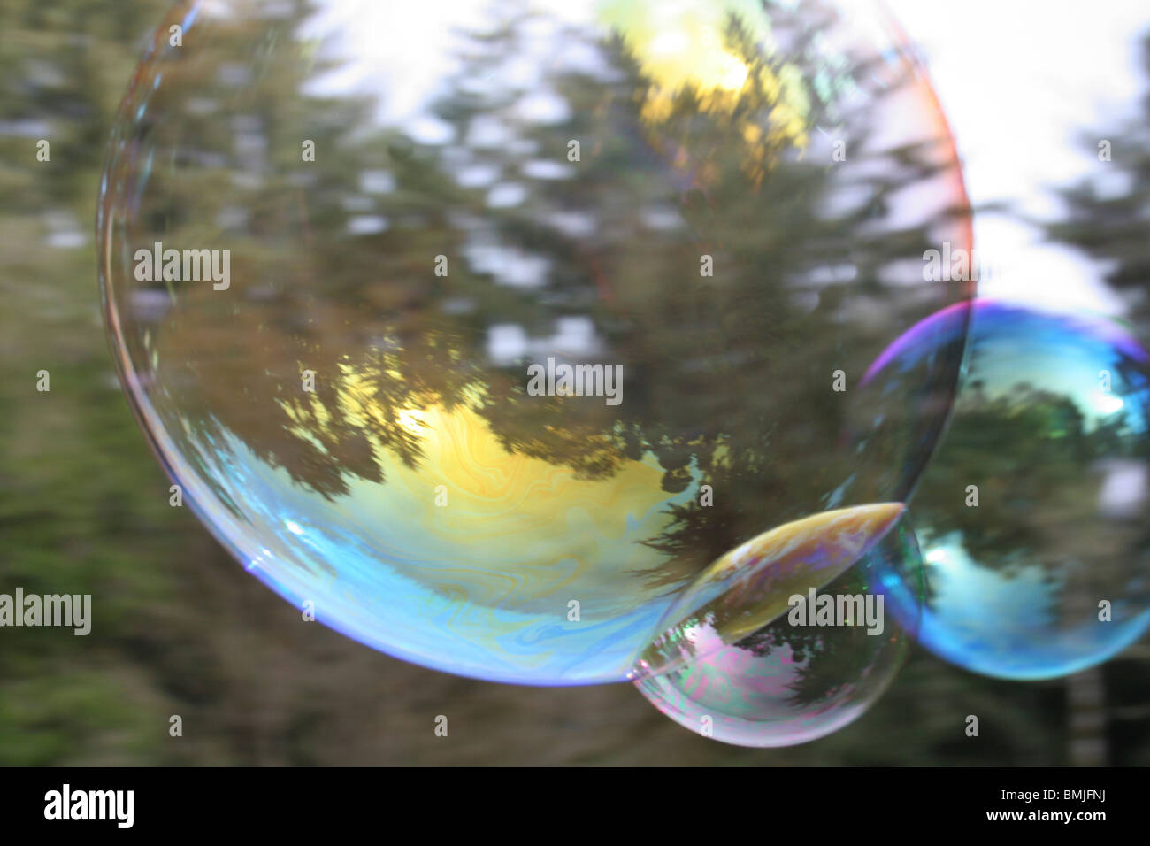 Bubble floating air Stock Photo - Alamy