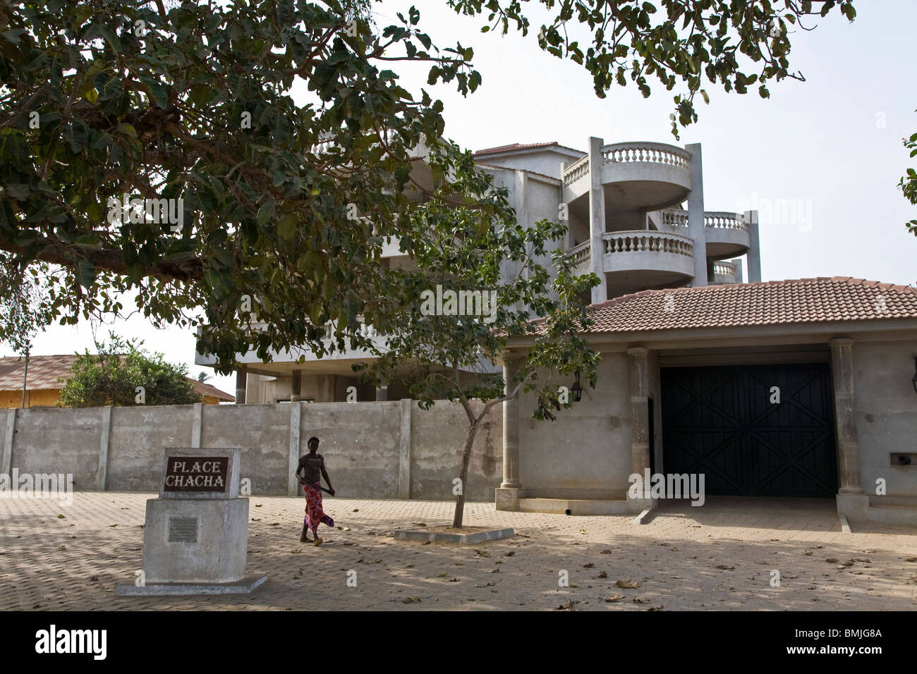 West Africa, Benin, Ouidah, Place Chacha Stock Photo - Alamy