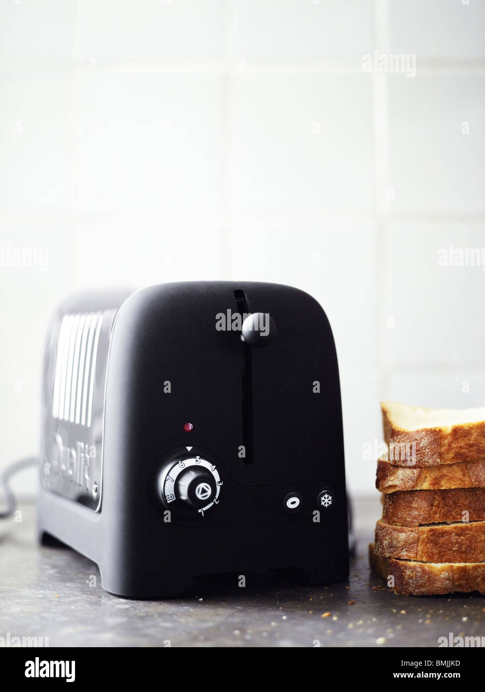 Scandinavia, Sweden, Bromma, Bread and toaster, close-up Stock Photo ...
