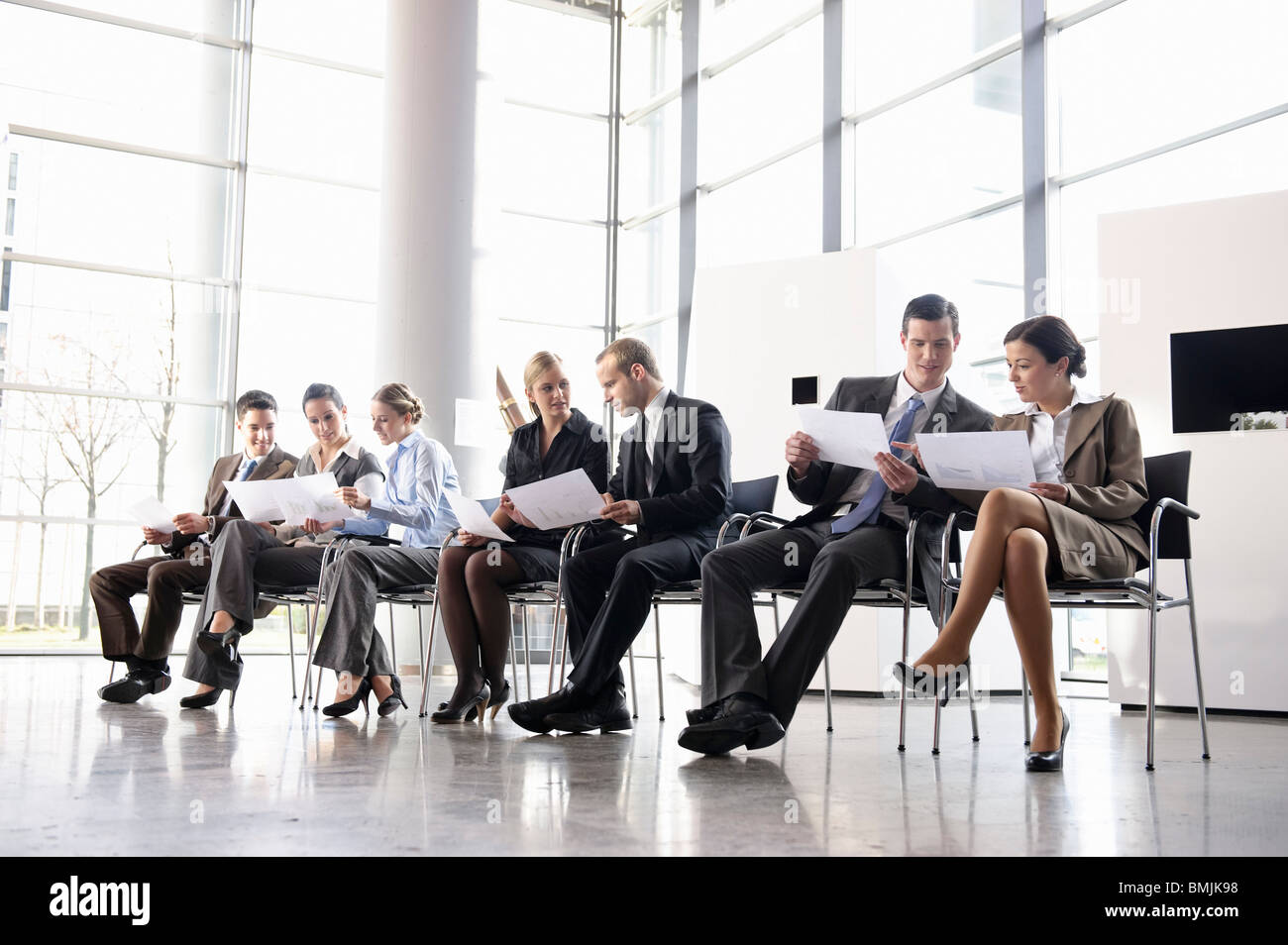 People seating down hi-res stock photography and images - Alamy
