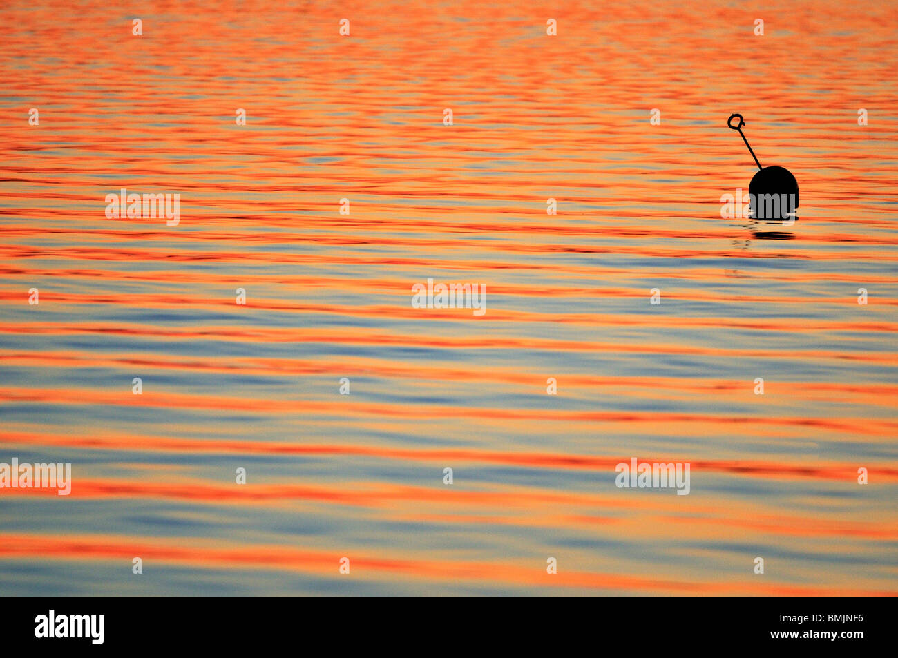 a buoy in the ocean Stock Photo - Alamy