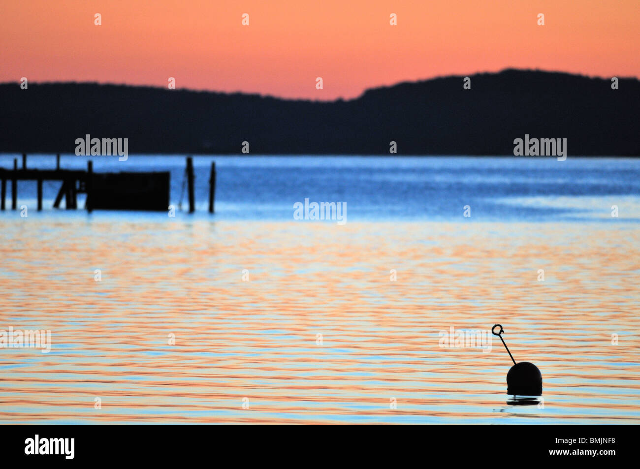 A buoy in the ocean Stock Photo - Alamy