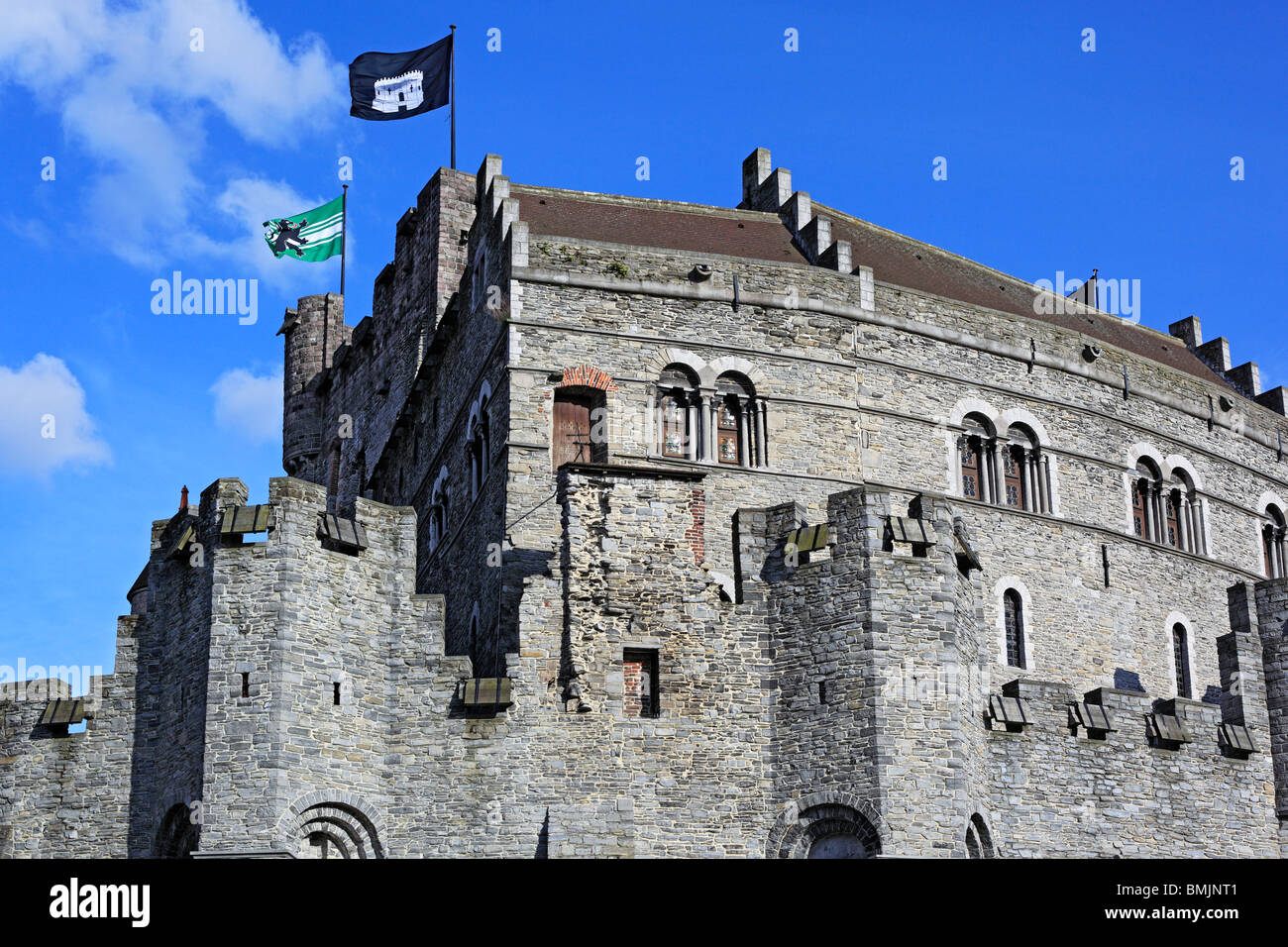 Gravensteen castle, Ghent, Belgium Stock Photo - Alamy