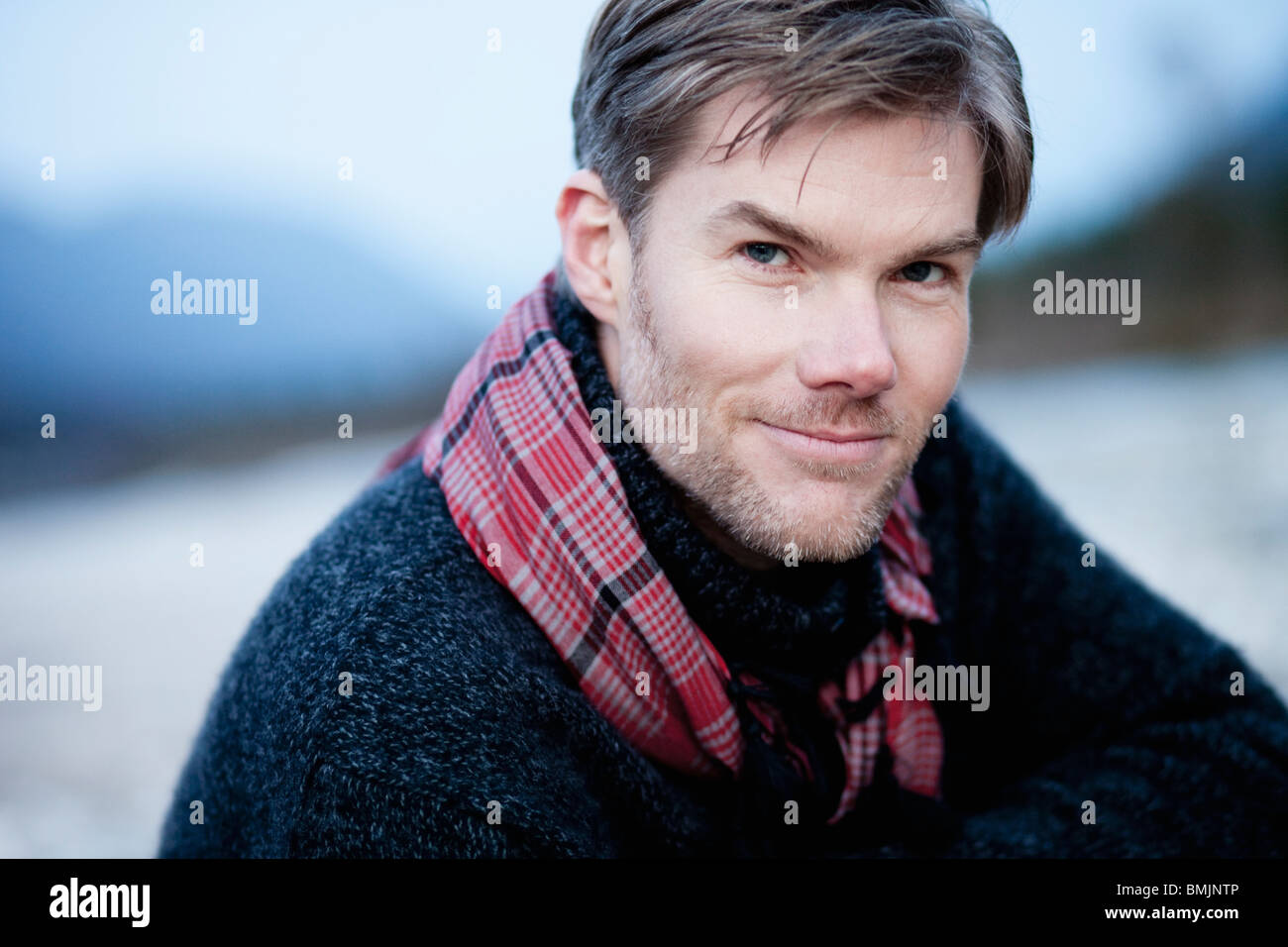 Portrait of man outdoors Stock Photo - Alamy