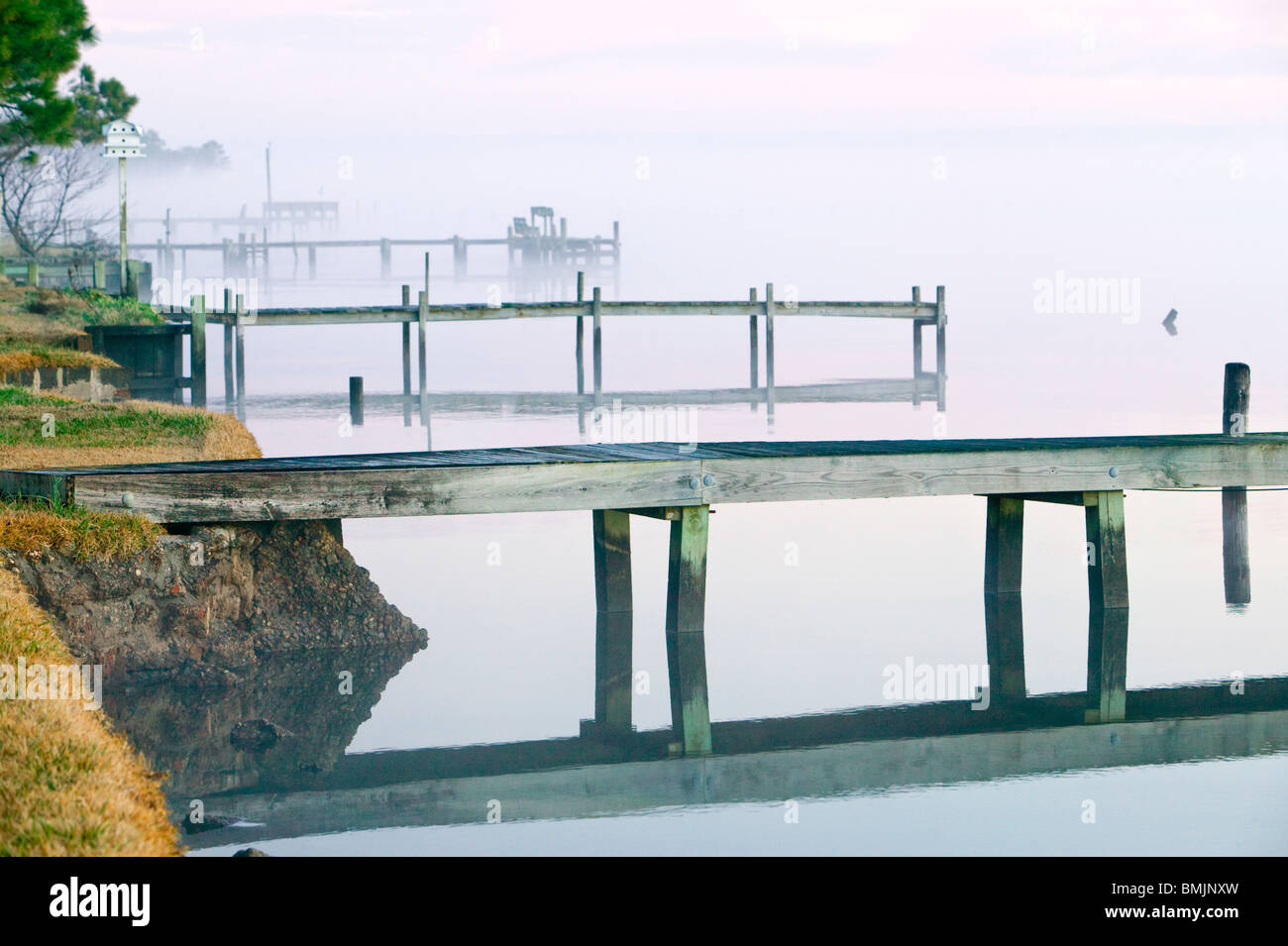 Jettys on a row Stock Photo - Alamy