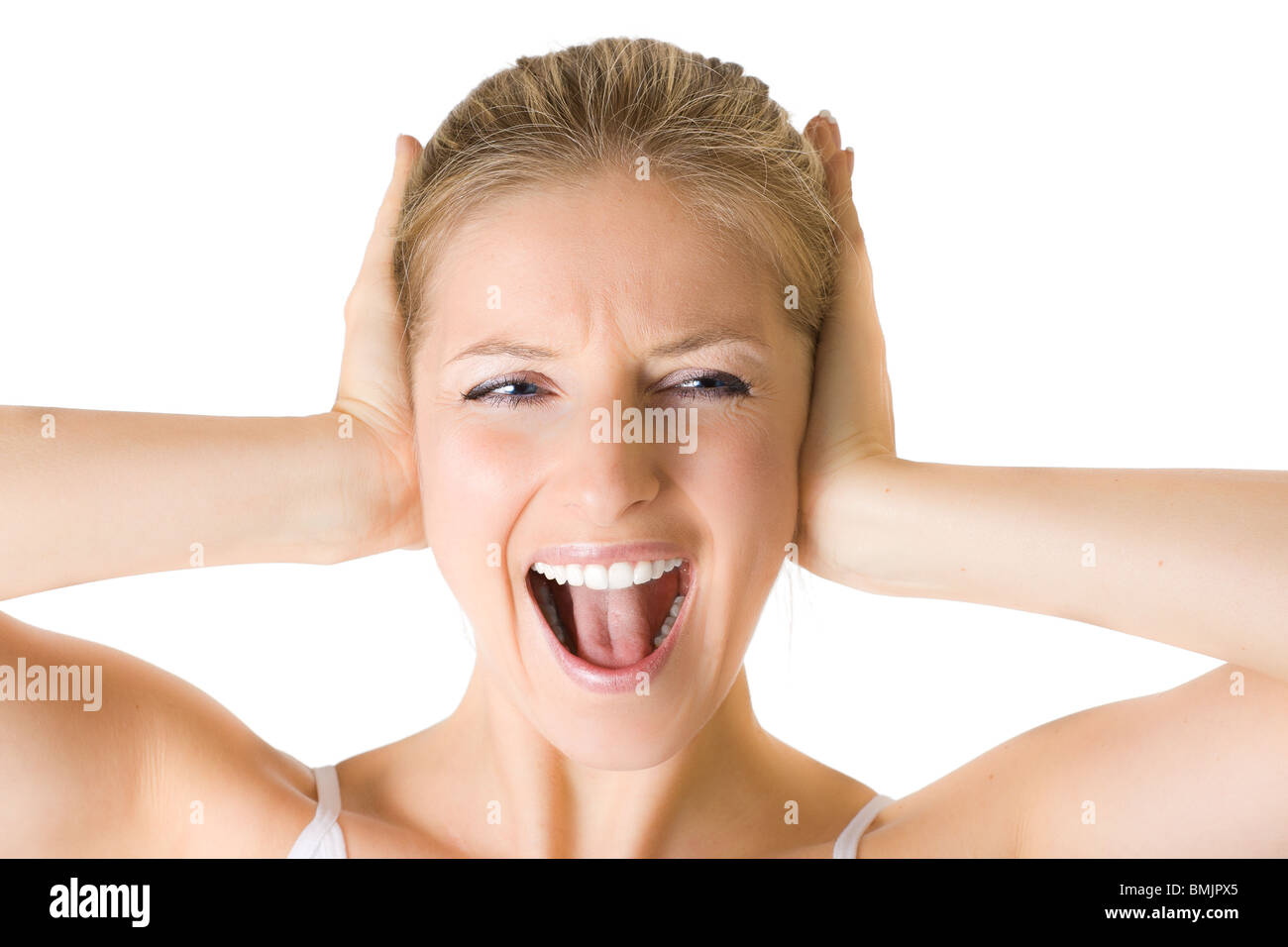Shout loud hi-res stock photography and images - Alamy