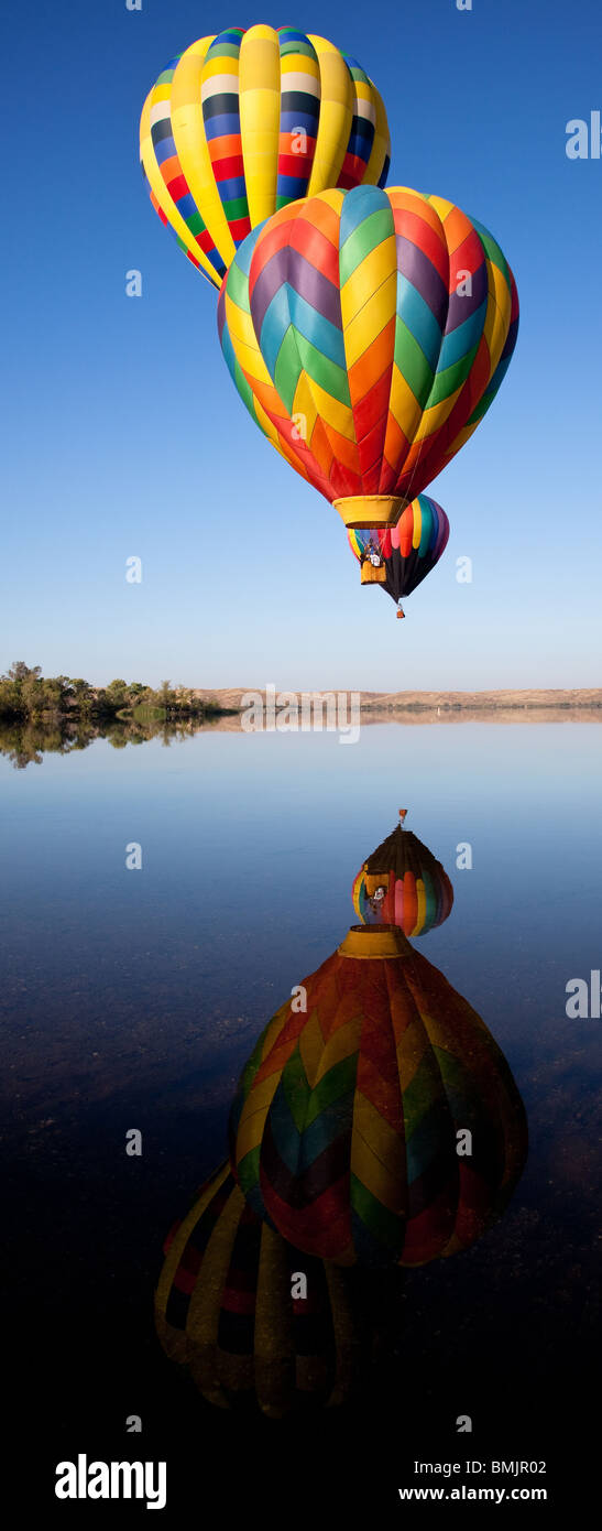 Hot air balloons balloon festival hi-res stock photography and images ...