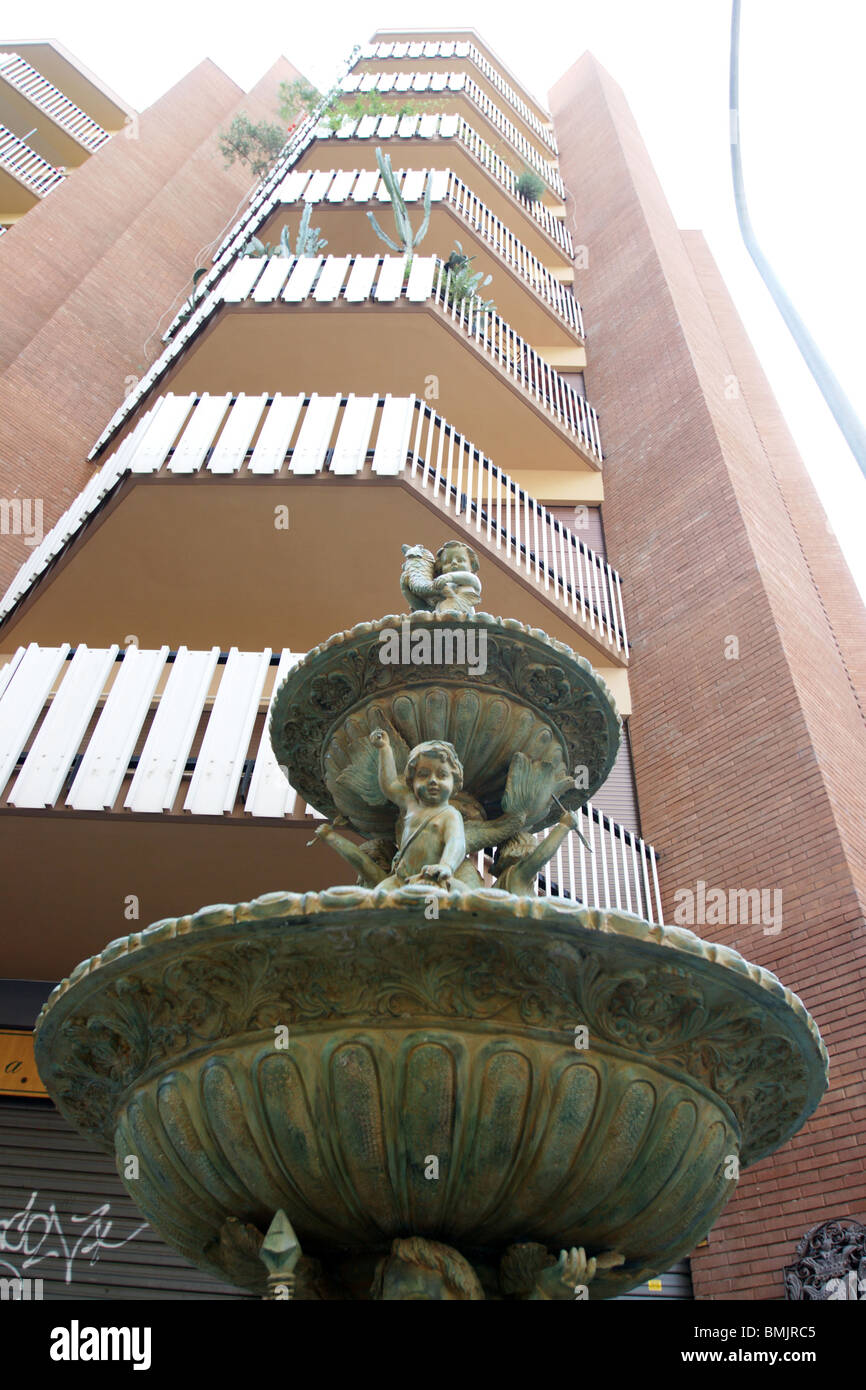 Porta Portese Trastevere Rome Italy scene street market outdoor sunday ...