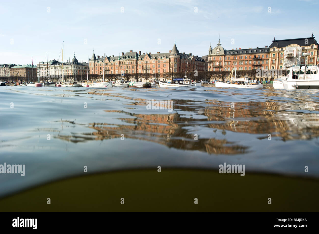 Stockholm from the water Stock Photo - Alamy