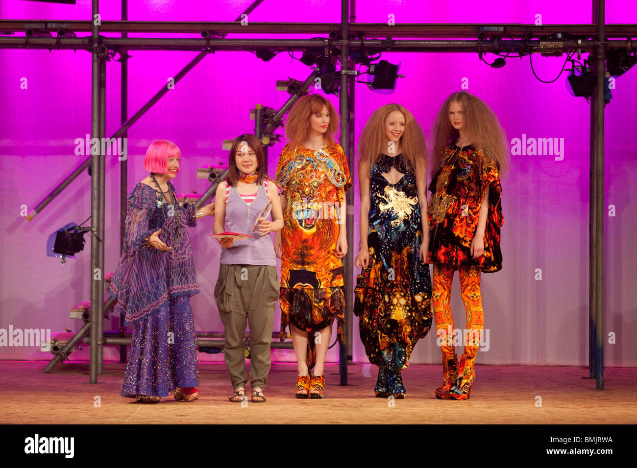 Graduate Fashion Week 2010, Gala Shows and Awards, Zandra Rhodes ...