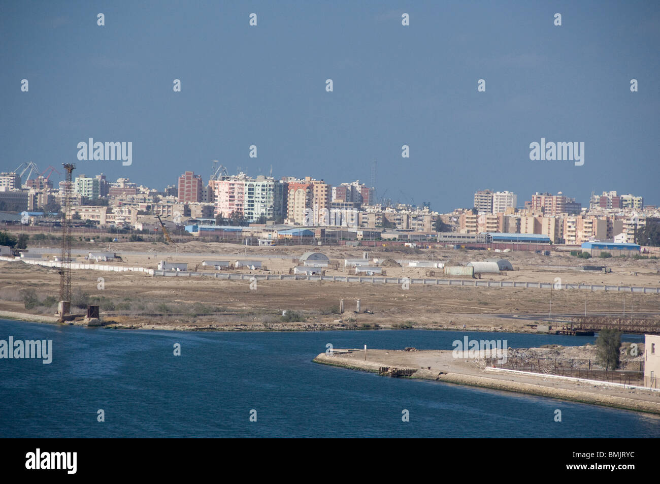 Egypt port suez canal waterfront hi-res stock photography and images ...