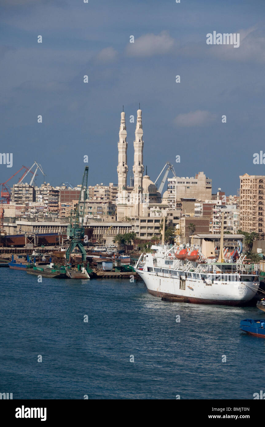 Port said egypt city architecture hi-res stock photography and images ...