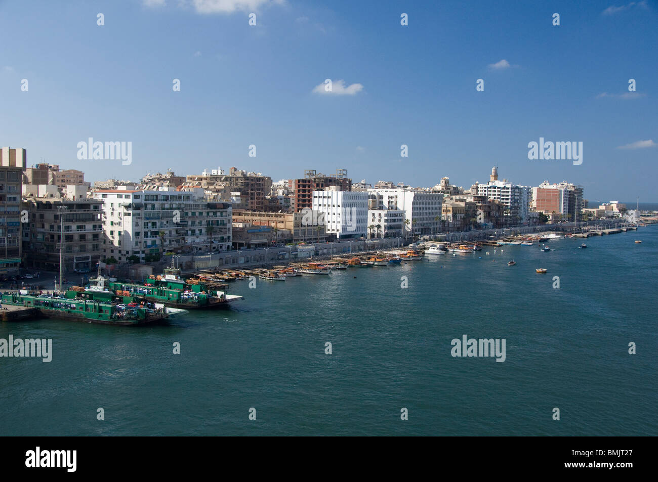 Egypt mediterranean sea port hi-res stock photography and images - Alamy
