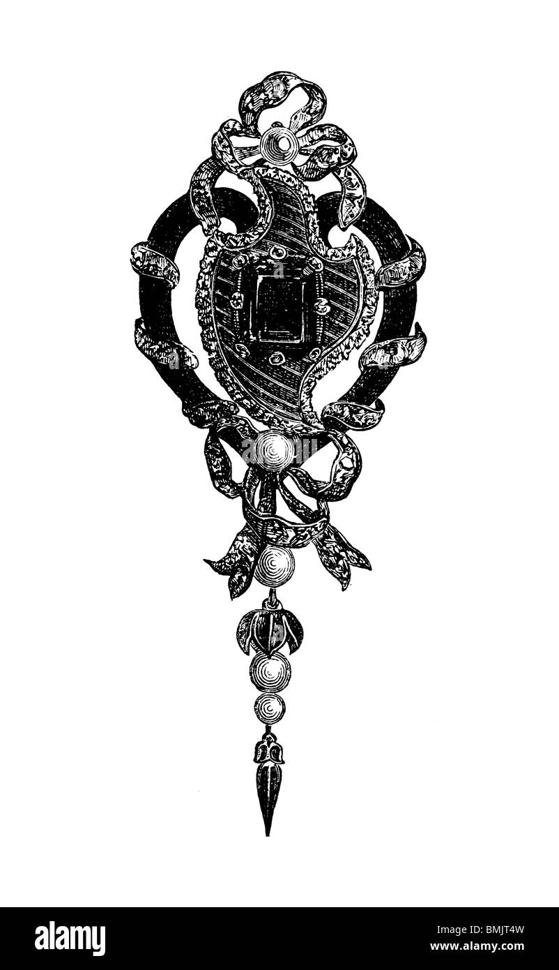 Carbuncle illustration hi-res stock photography and images - Alamy