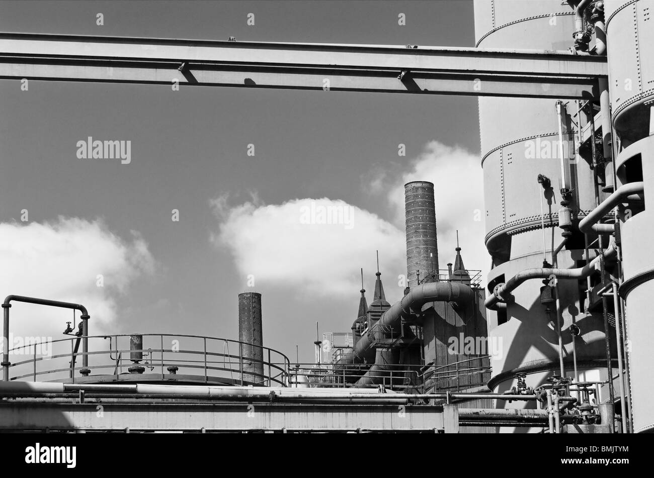 European chemical industry Black and White Stock Photos & Images - Alamy