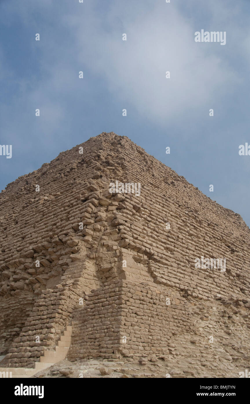 Egypt, Saqqara. Ancient step pyramid of Zoser Stock Photo - Alamy