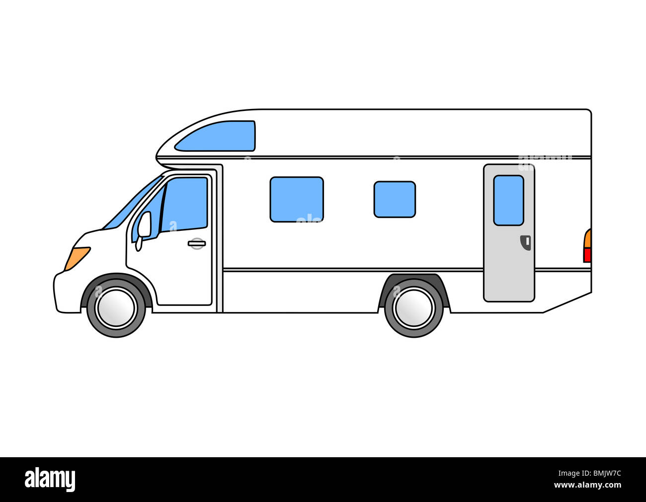 Motorhome Cut Out Stock Images & Pictures - Alamy
