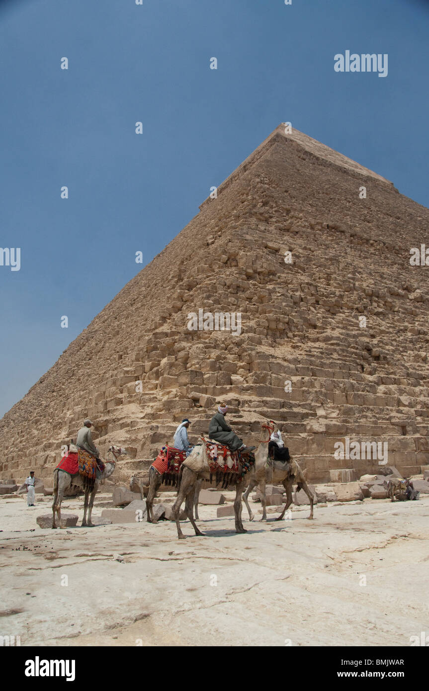 Egypt, Cairo. The Great Pyramids of Giza Stock Photo - Alamy