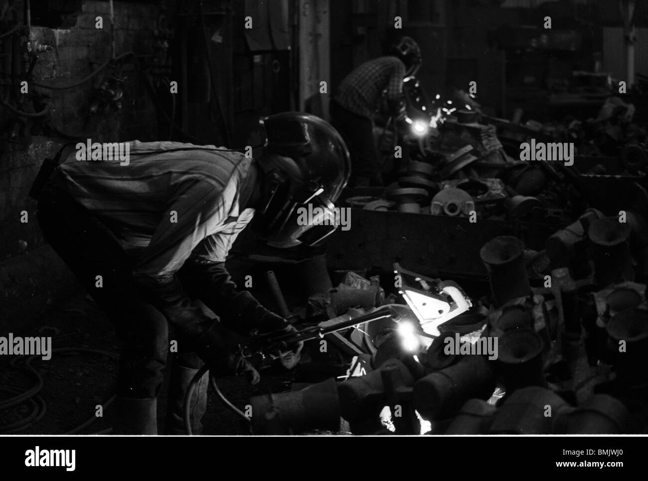 Iron Foundry Black and White Stock Photos & Images - Alamy