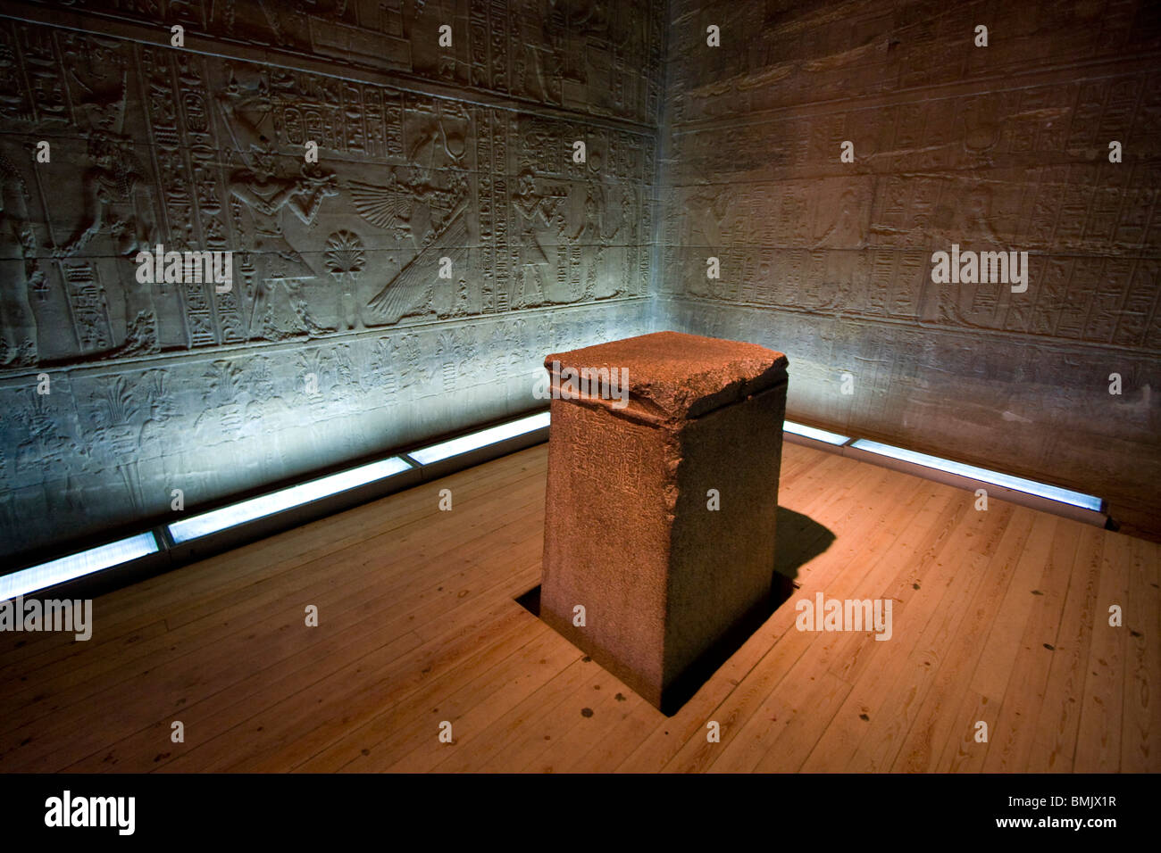 Naos in the Sanctuary of the Temple of Isis, Philae, Aswan, Egypt Stock ...