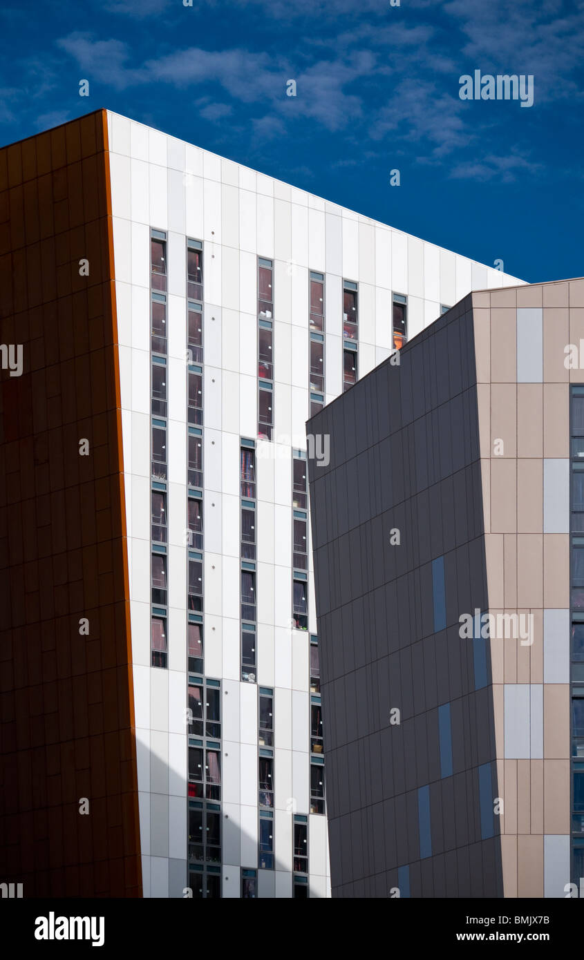 The Parkway Gate student accomodation buildings designed by Ian Simpson ...