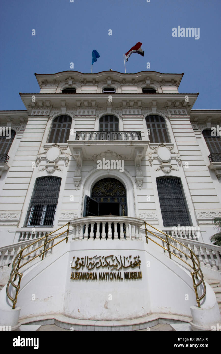 Alexandria National Museum, Alexandria, Al Iskandariyah, Egypt Stock ...