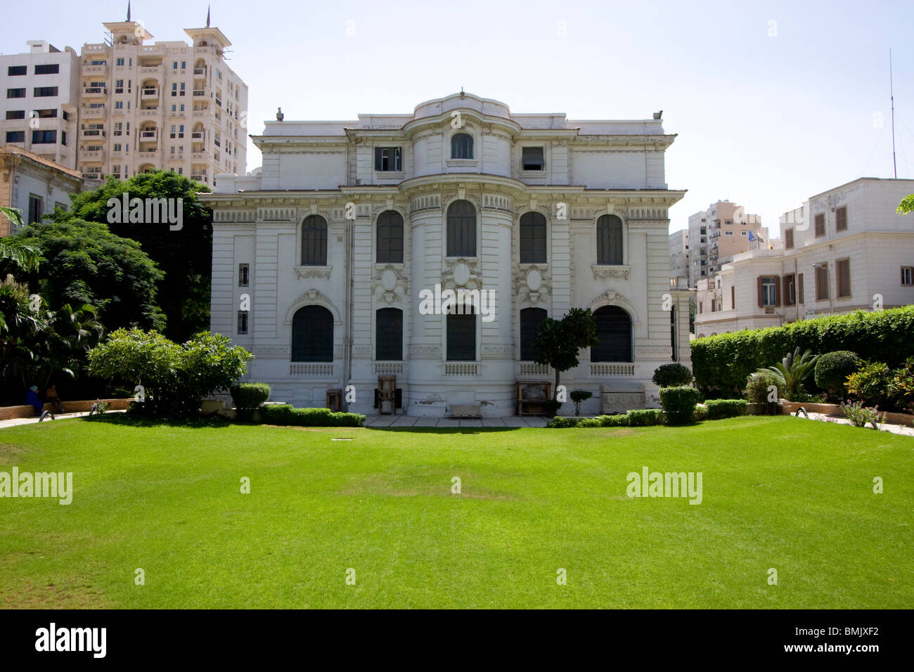 Rear of the Alexandria National Museum, Alexandria, Al Iskandariyah ...