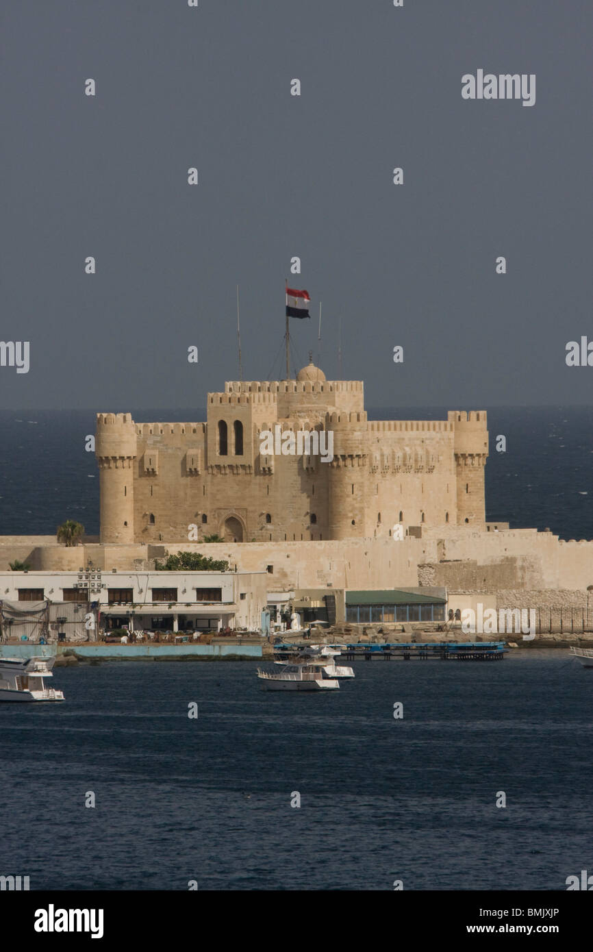 Fort Qaitbey, Alexandria, Al Iskandariyah, Egypt Stock Photo - Alamy