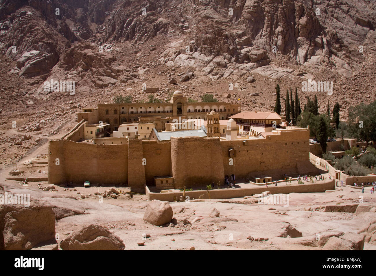 Holy Monastery of St. Catherine at Mount Sinai, South Sinai, Egypt ...