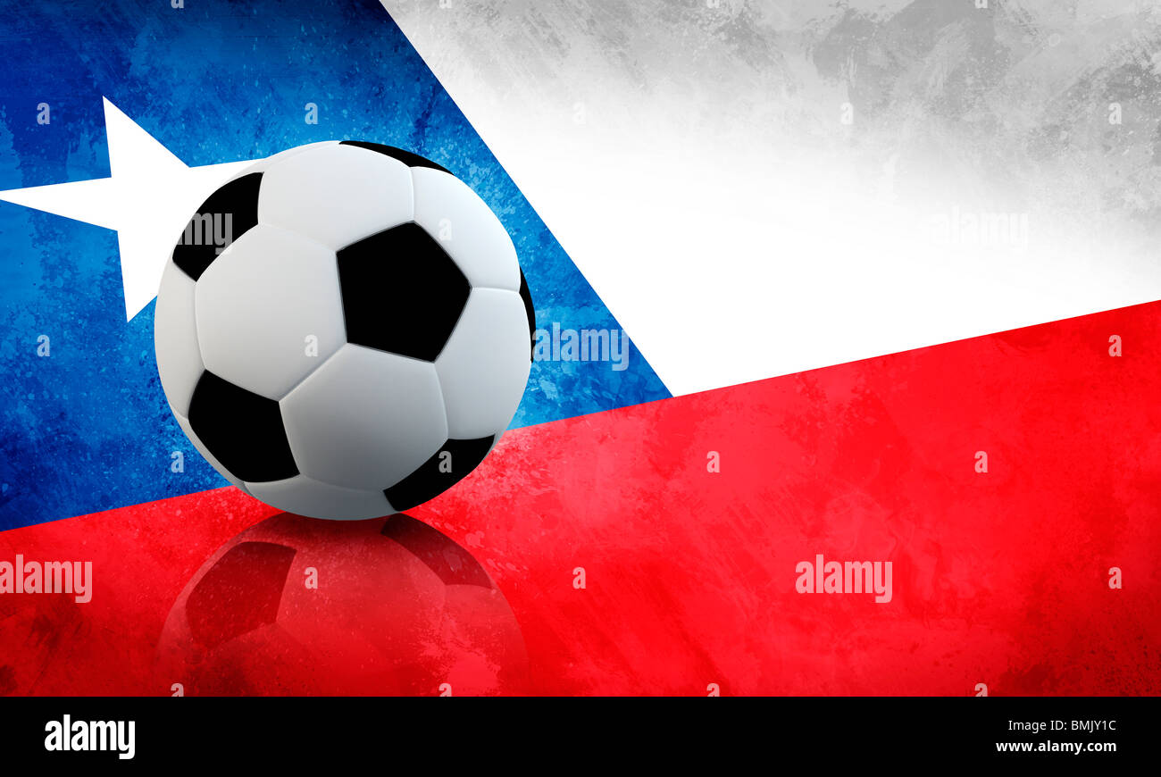 Football chile flag hi-res stock photography and images - Alamy