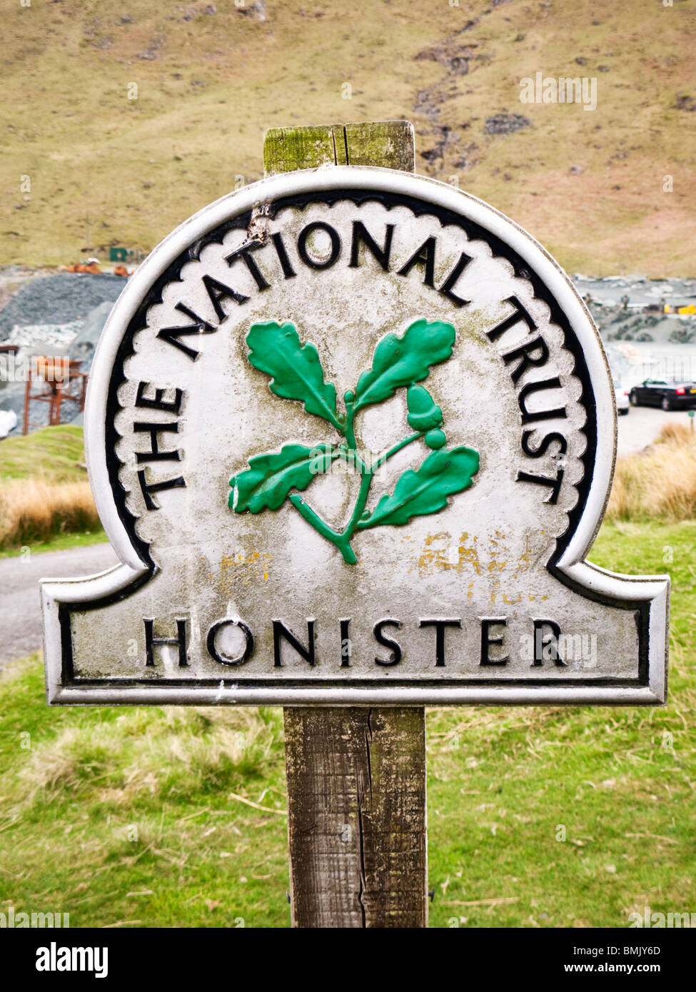 National trust logo lake hi-res stock photography and images - Alamy