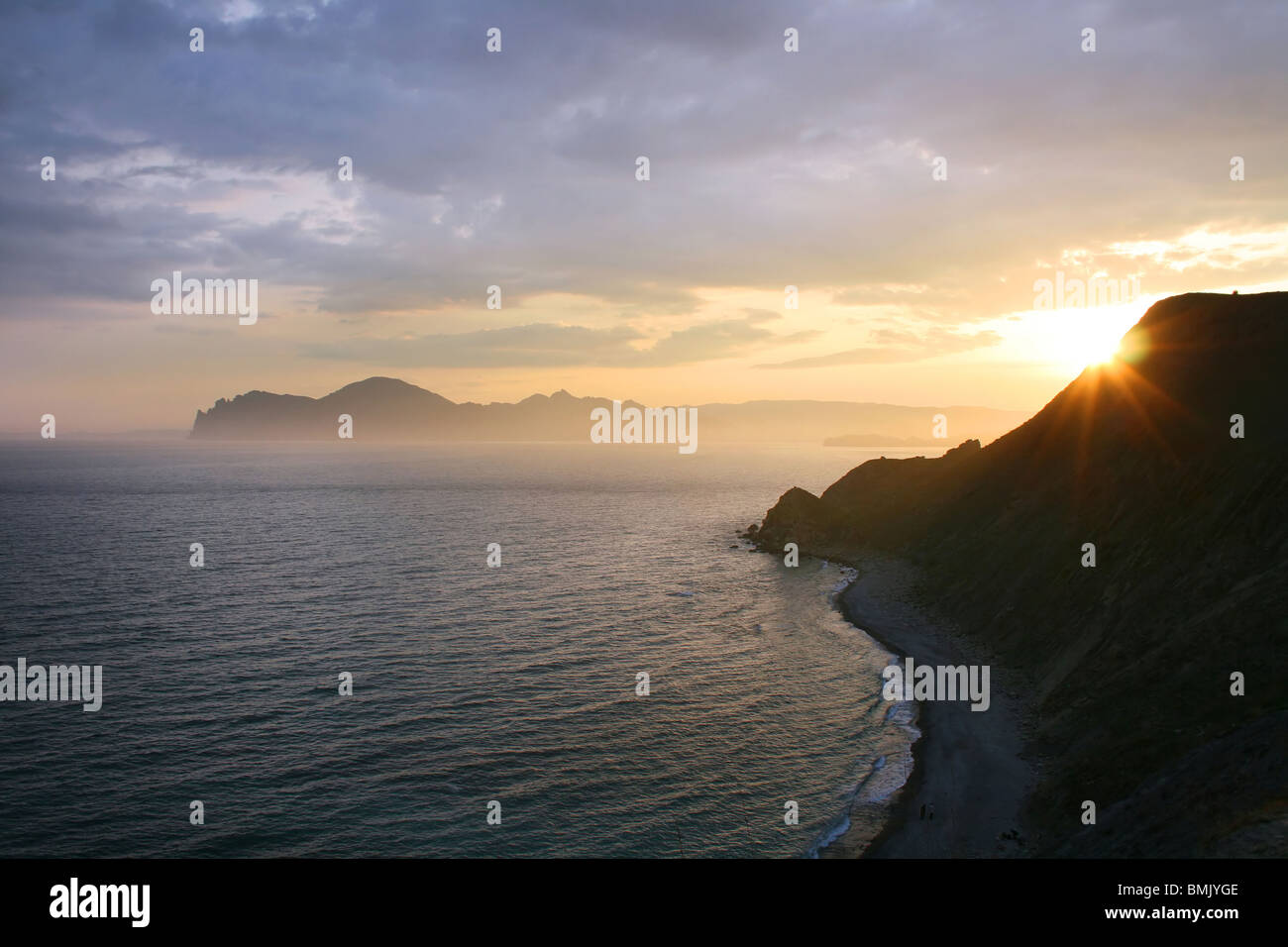 Clear sky sunet hi-res stock photography and images - Alamy