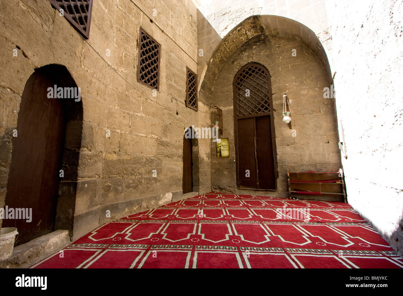 One of the four madrasas in Sultan Hassan Mosque and Madrasa, Cairo, Al ...