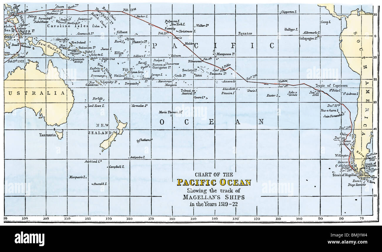 Sailing route map hi-res stock photography and images - Alamy