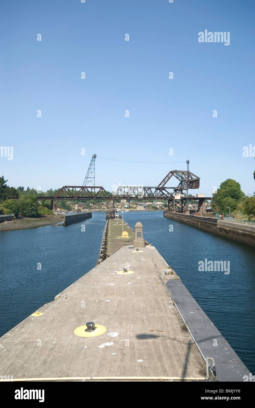 Ballard draw bridge hi-res stock photography and images - Alamy