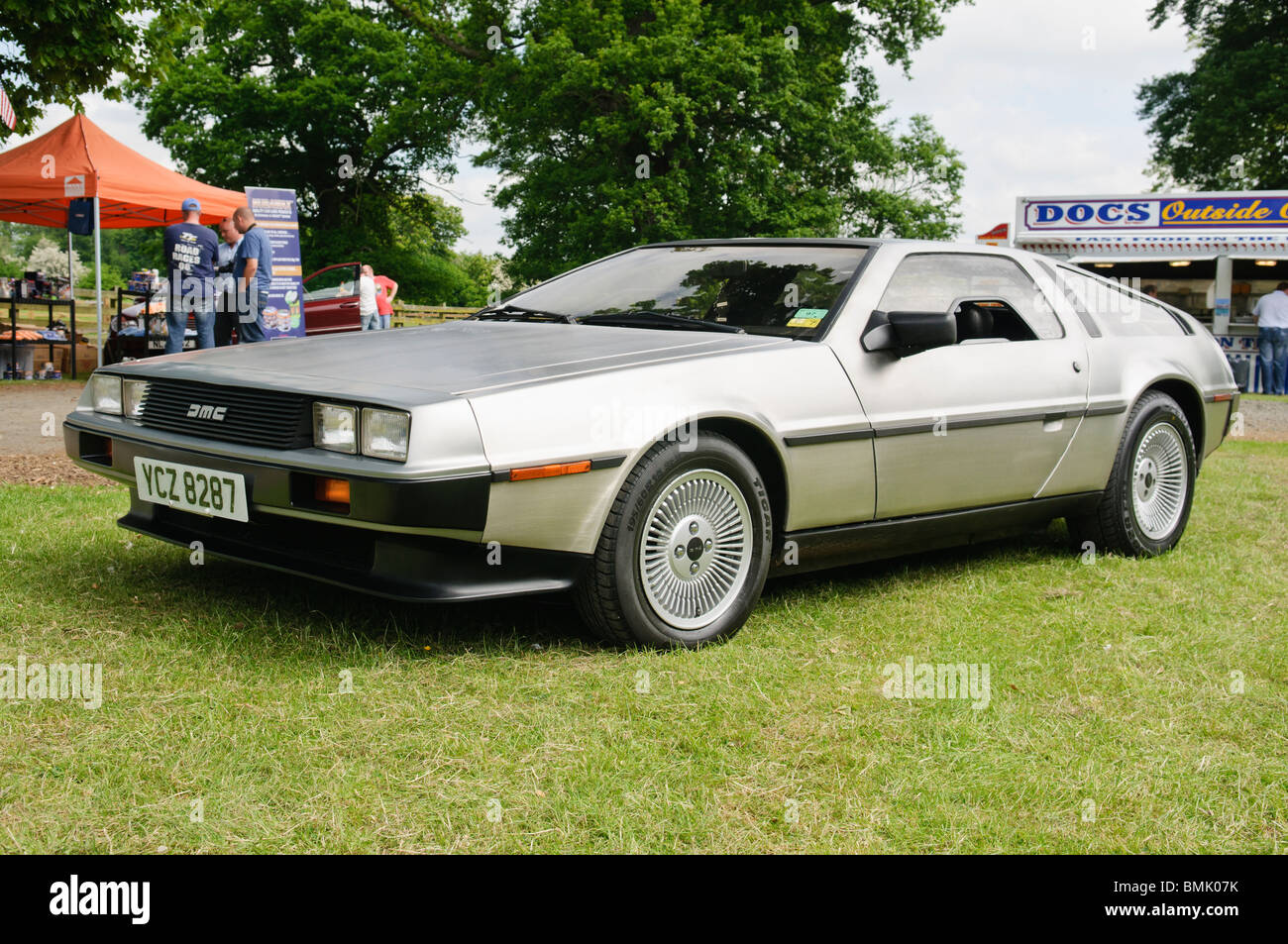 De Lorean DMC-12 car Stock Photo - Alamy