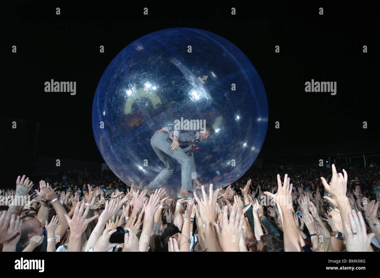 The Flaming Lips perform at the LC Pavilion in Columbus Ohio Stock ...